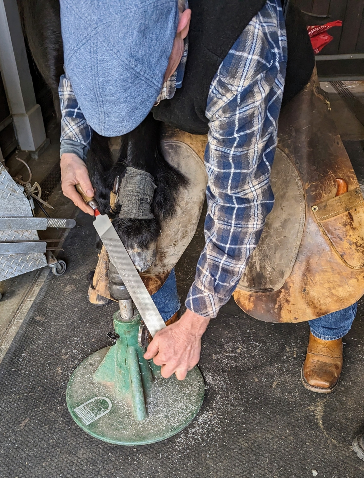 A World Master Farrier Visits My Farm - The Martha Stewart Blog