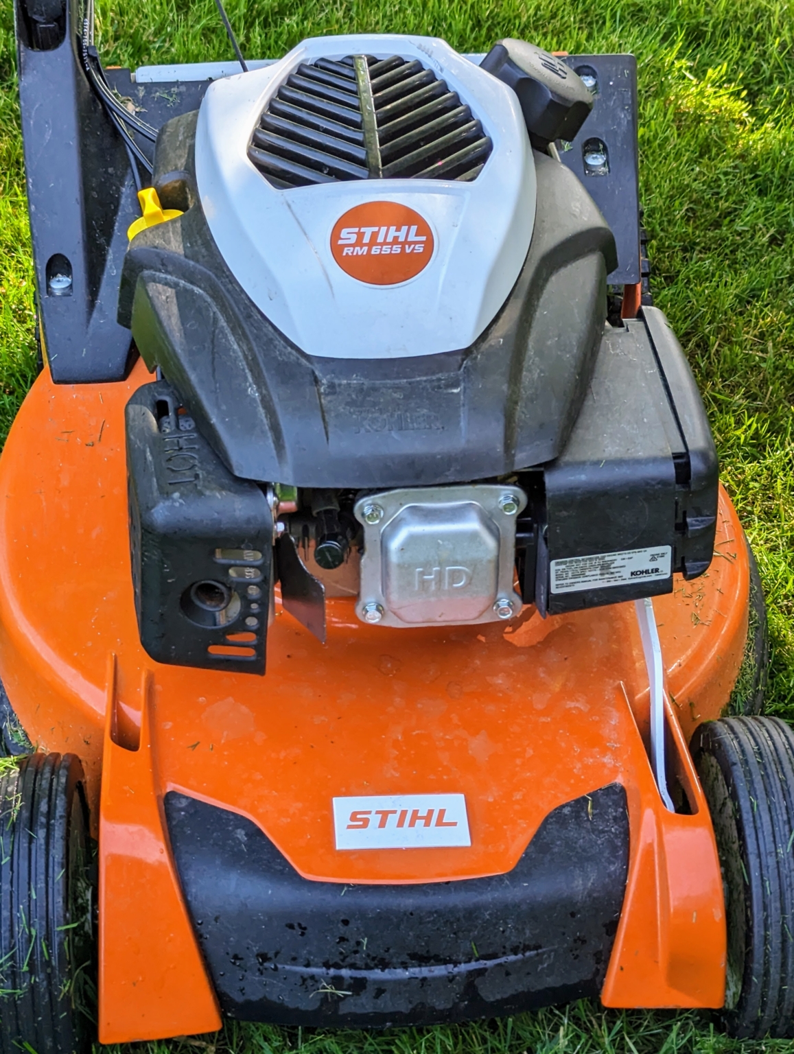 Using My STIHL Push Mower - The Martha Stewart Blog