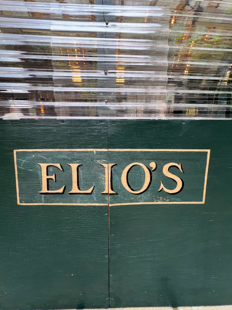 Dinner at New York City's Elio's - The Martha Stewart Blog