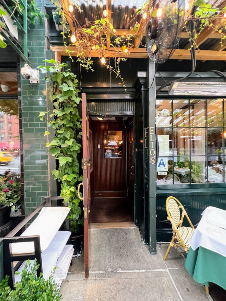 Dinner at New York City's Elio's - The Martha Stewart Blog