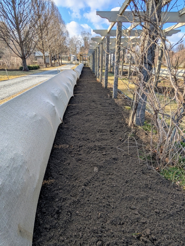 Covering My Gardens with Compost - The Martha Stewart Blog