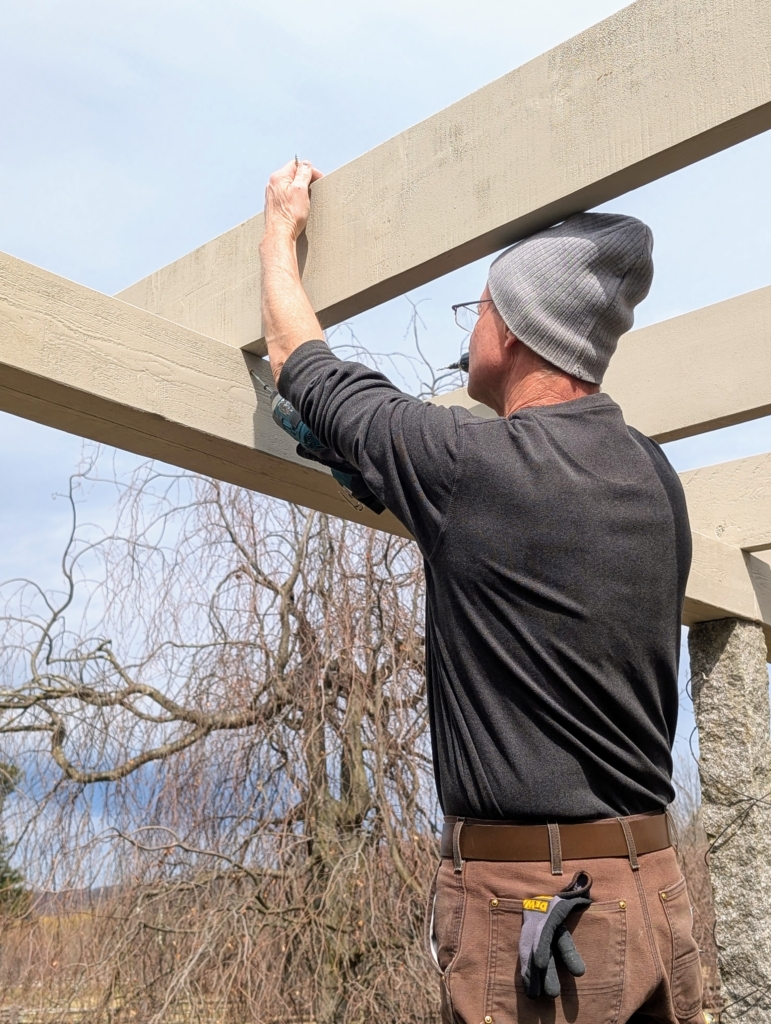 Finishing My Pergola Restoration Project - The Martha Stewart Blog