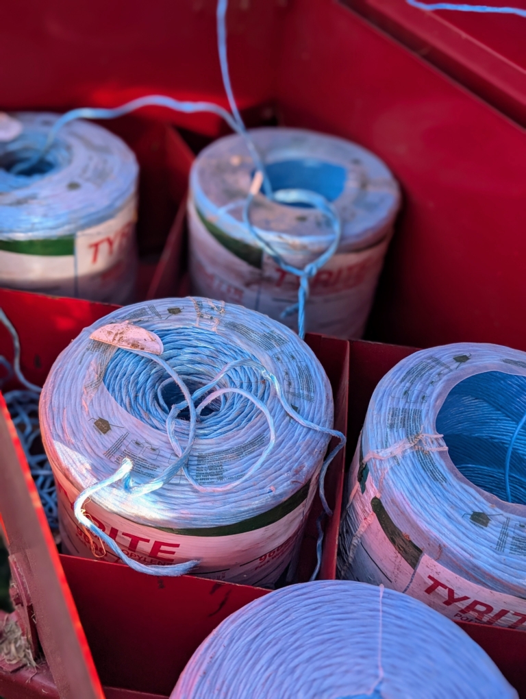 Baling the Second Cut of Hay in Run-In Field - The Martha Stewart Blog